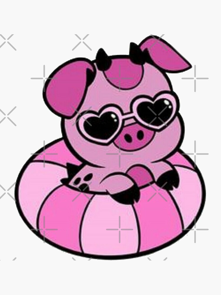 "Fat Nuggets by the Pool - Hazbin Hotel " Sticker for Sale by Anime ...