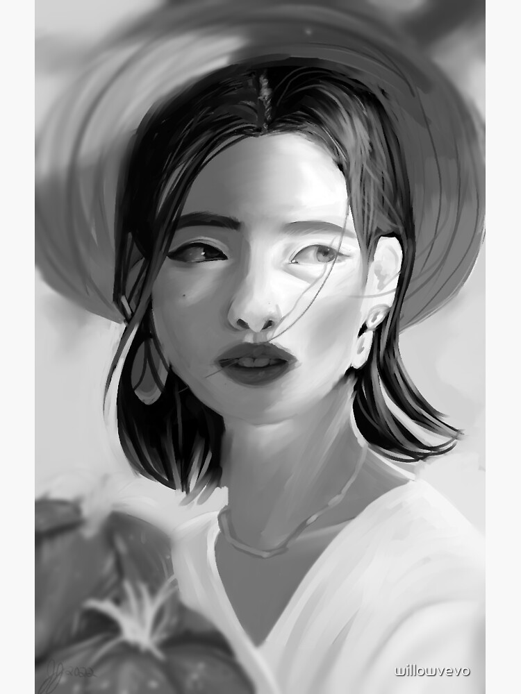 "illustration of a woman" Sticker for Sale by willowvevo | Redbubble