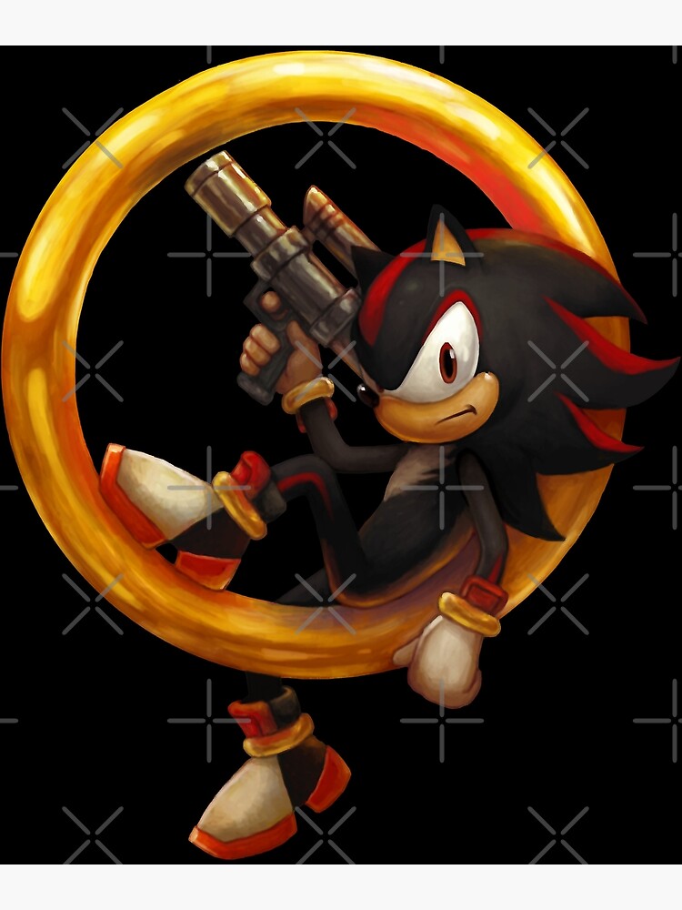 "Vintage Shadow The Hedgehog Film" Art Print for Sale by Clifford2011 ...