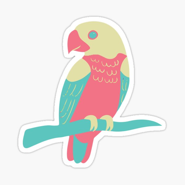 "BIRD VINTAGE SET" Sticker for Sale by faizaart | Redbubble