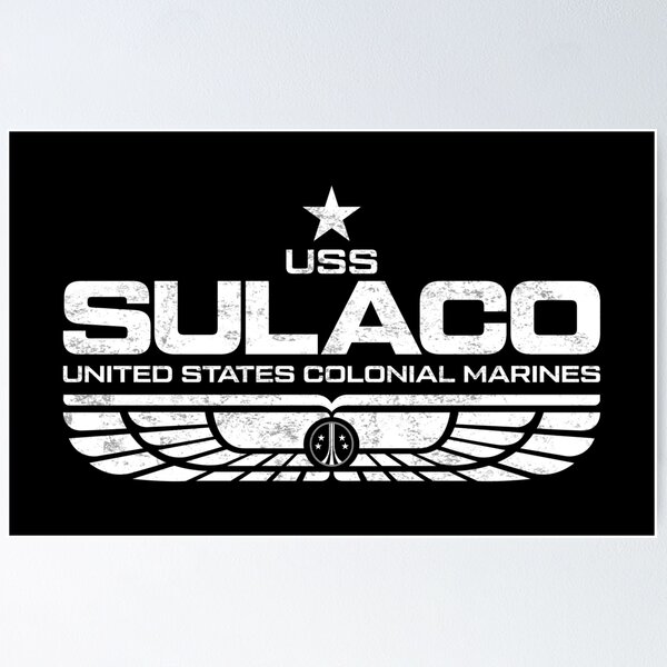 "Sulaco (USS)" Poster for Sale by Candywrap Studio® | Redbubble