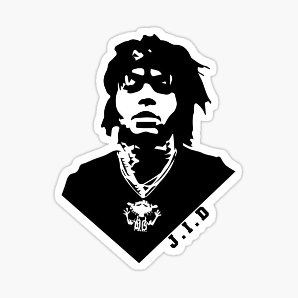 "Jid Merch Jid Portrait" Sticker for Sale by RayessAya | Redbubble