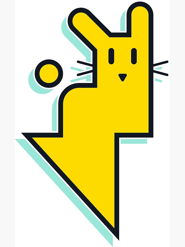 "Lightning bunny" Poster by profoundvisuals | Redbubble