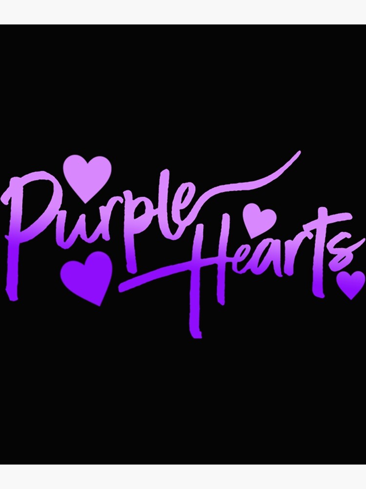 Purple Heart Vector Logo