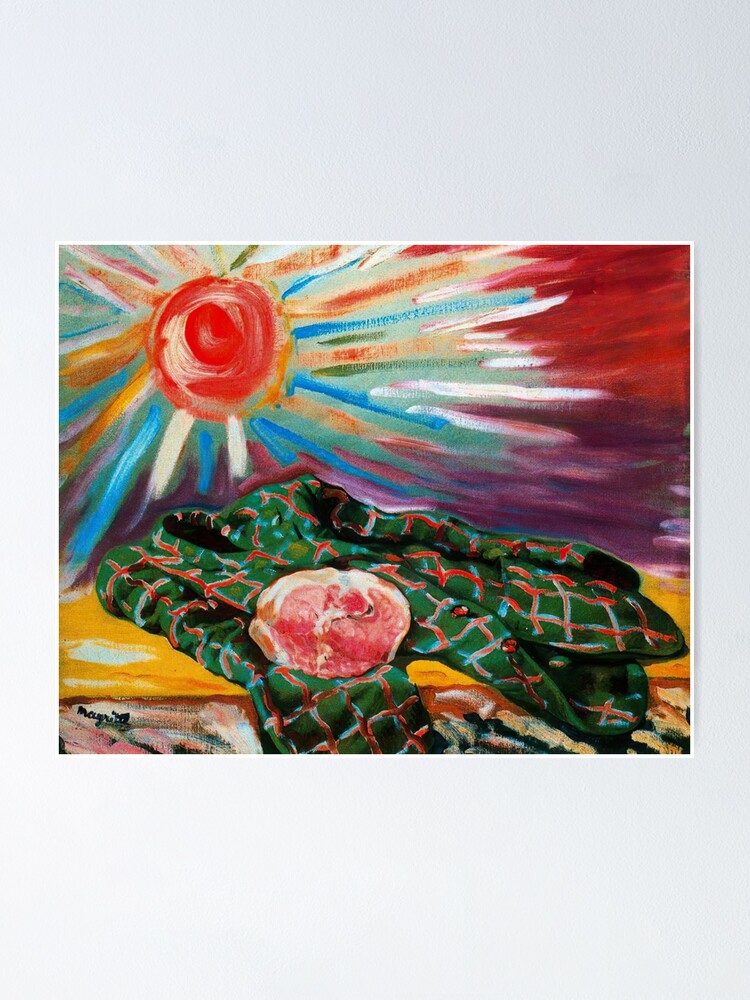 "Rene Magritte Dizziness" Poster for Sale by Reda-Design | Redbubble