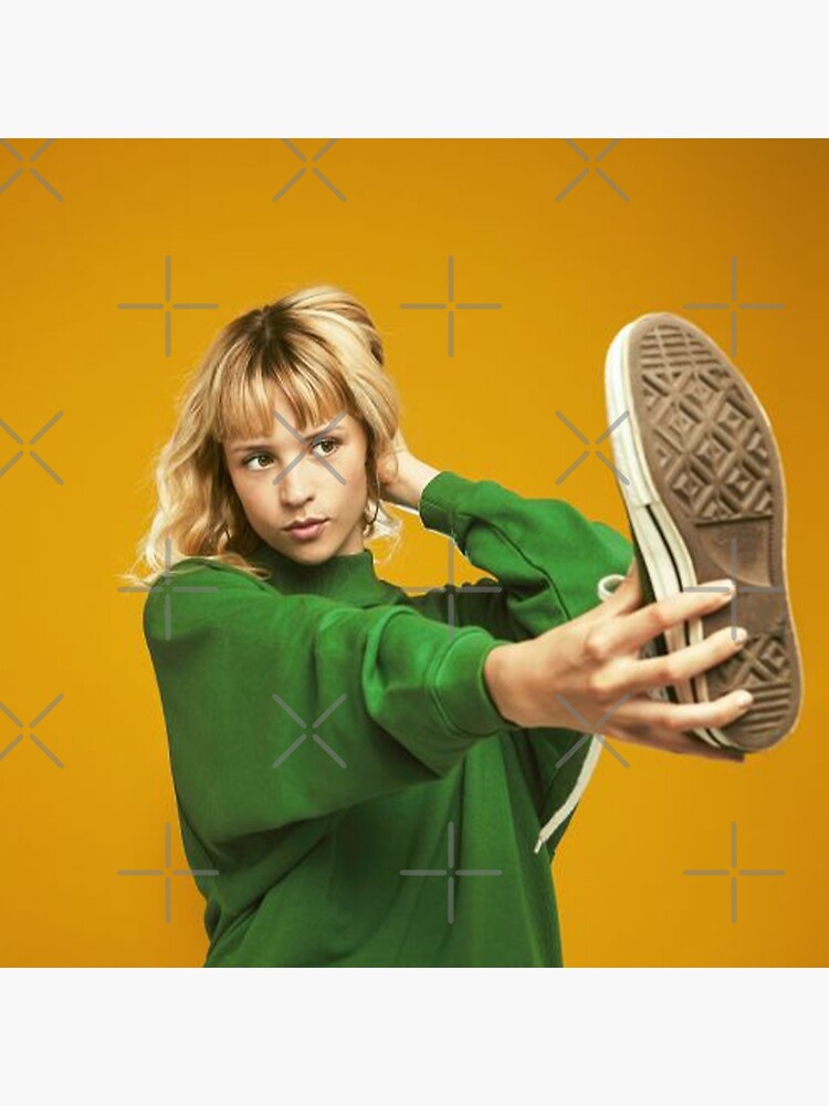 "Angèle Portrait" Poster for Sale by RAPORI | Redbubble