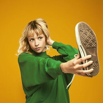 "Angèle Portrait" Poster for Sale by RAPORI | Redbubble