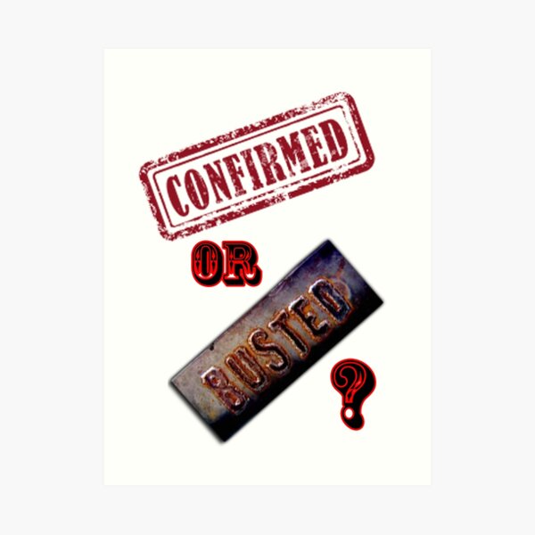 Mythbusters Wall Art | Redbubble