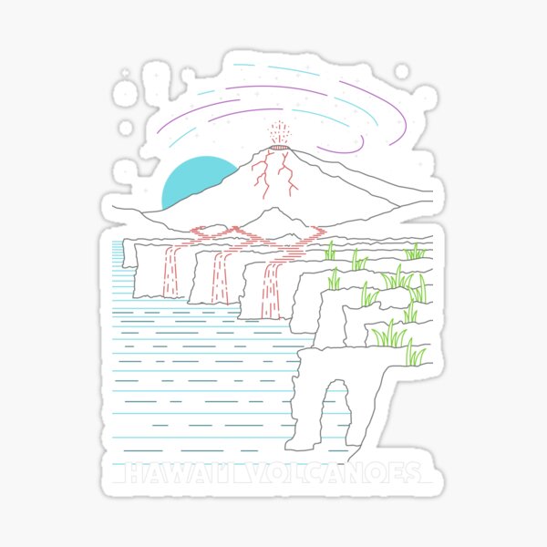 "Vintage Hawaii Volcanoes National Park Shirts - Mauna Loa Volcanoe ...