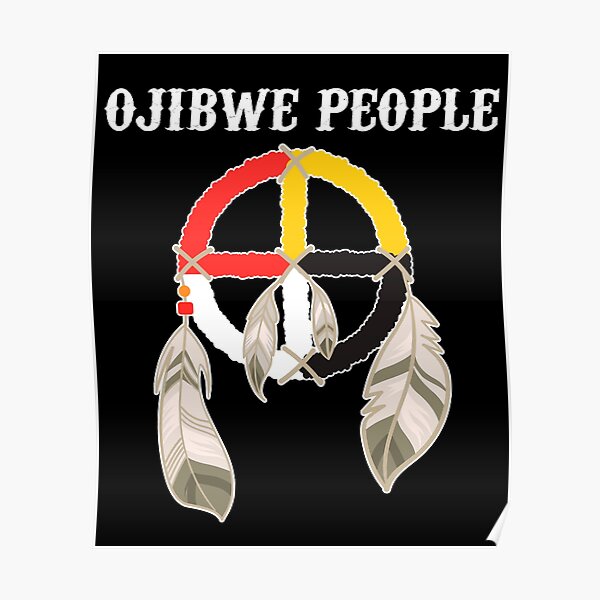 "Ojibwe People Tribe Medicine Wheel" Poster for Sale by TravelHappiness ...