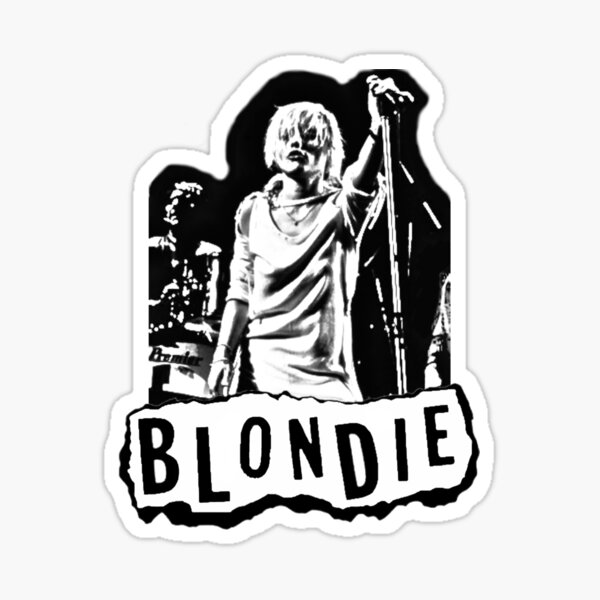 "Blondie" Sticker for Sale by BeenHadDesigns | Redbubble