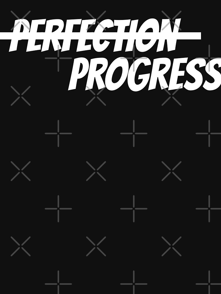 "perfection progress sticker motivational funny stickers, laptop decals ...