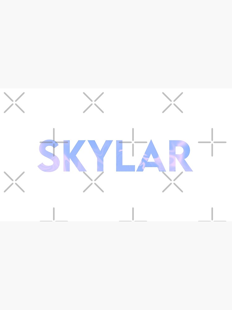 "Skylar Name" Poster for Sale by ellebackup | Redbubble