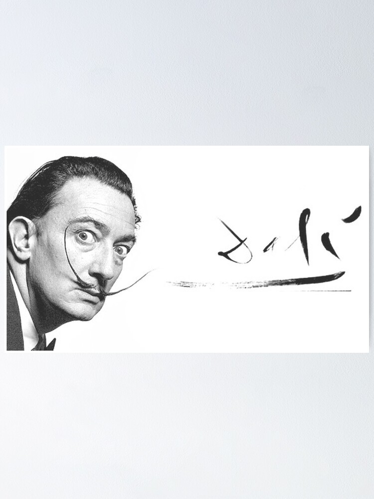 "Salvador Dalí Portrait | | of art Dali | of illustration salvador dali ...