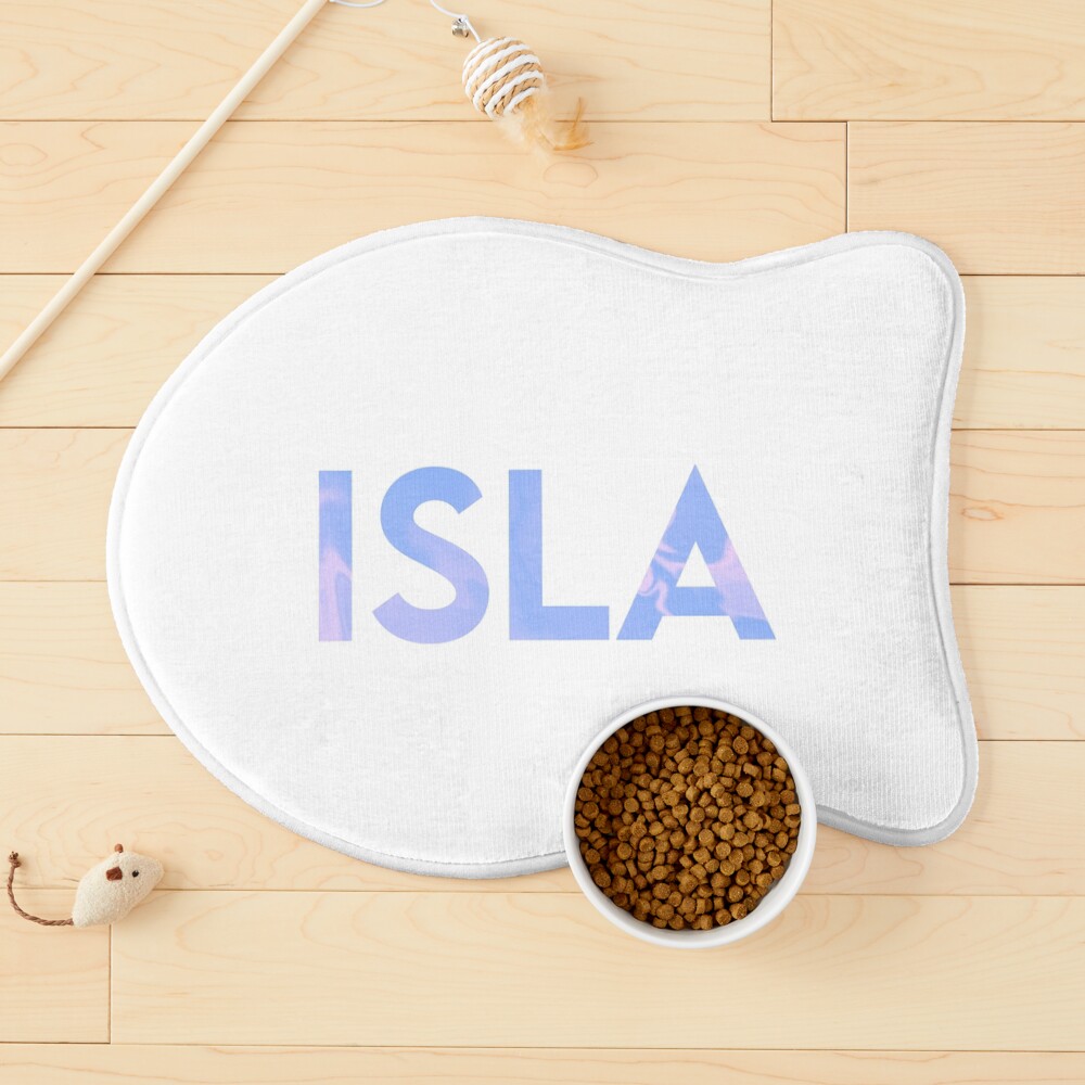 "Isla Name" Sticker for Sale by ellebackup | Redbubble