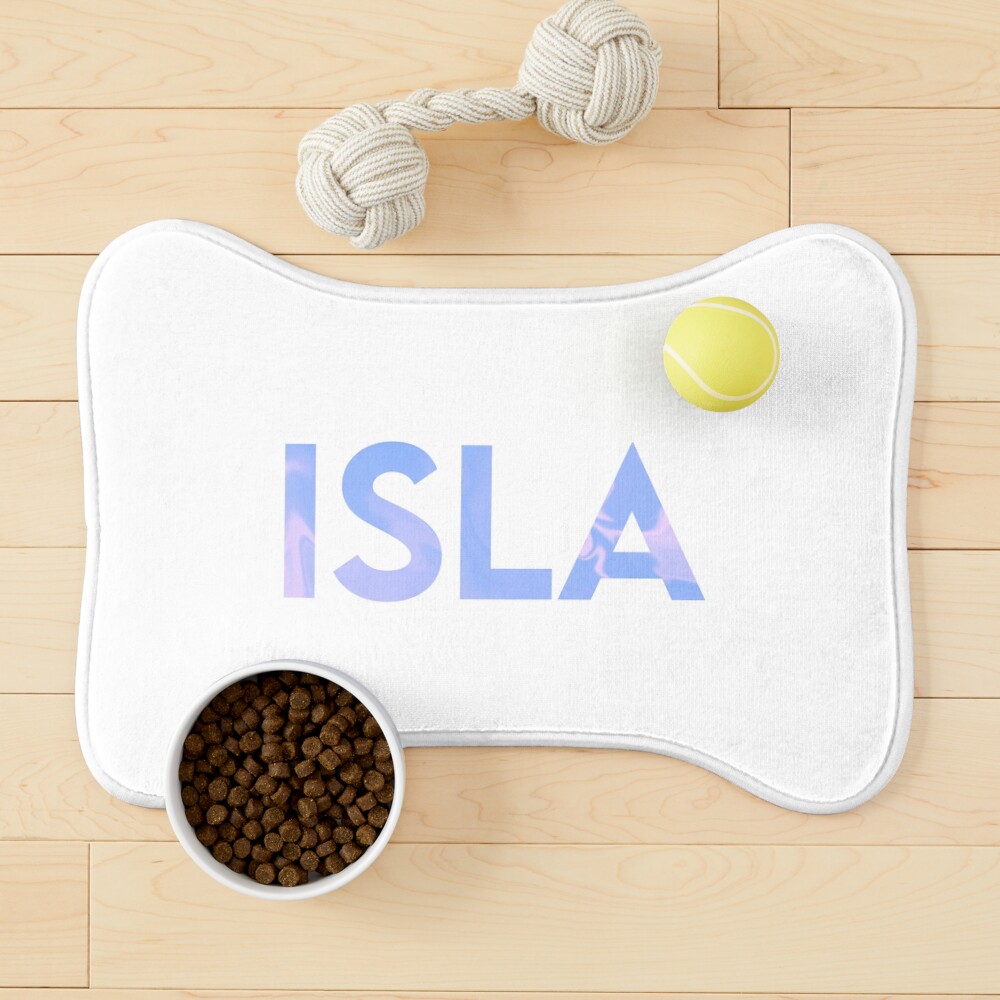 "Isla Name" Sticker for Sale by ellebackup | Redbubble