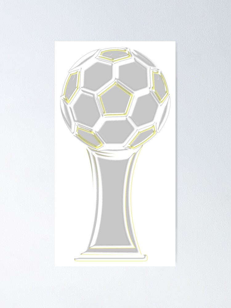 "Football trophy" Poster for Sale by VeganGuitarizm | Redbubble