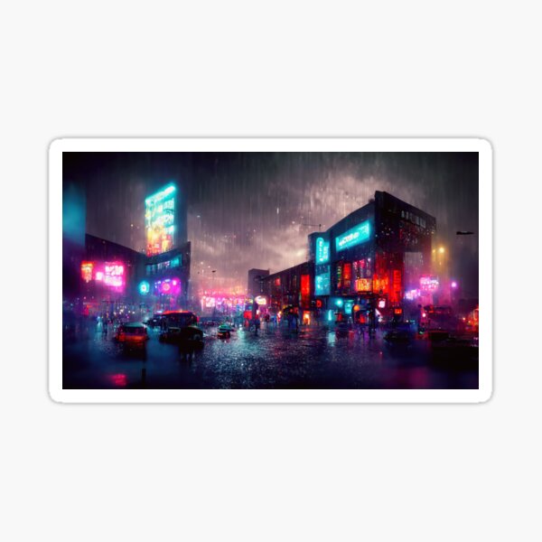"Cityscape" Sticker for Sale by gisis777 | Redbubble