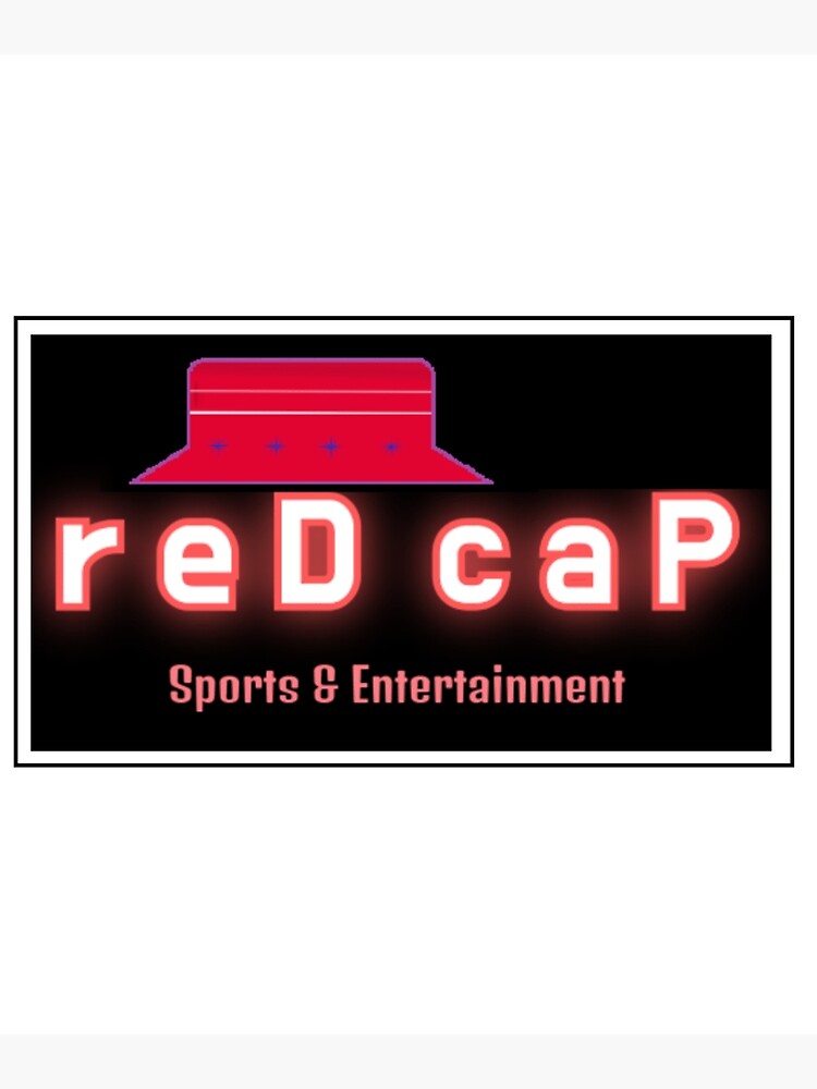 "Red cap logo" Poster for Sale by McsP-Fashion | Redbubble