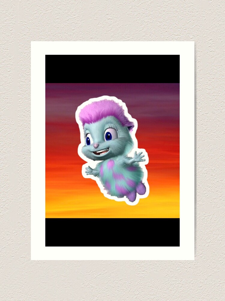 "bibble barbie from fairytopia movie funny cartoon meme Sticker" Art ...