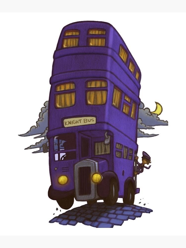 "Magic Transport Knight Bus " Poster for Sale by KaiAssasin | Redbubble