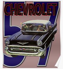57 Chevy: Posters | Redbubble