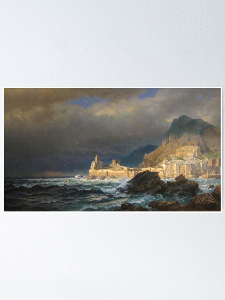 "William Stanley Haseltine Porto Venere Spezia Italy" Poster for Sale ...