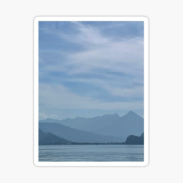 "Switzerland | Photography | Lake Thun " Sticker for Sale by ...