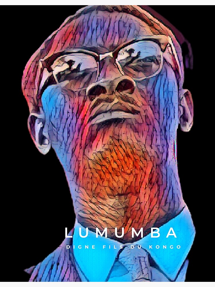 "Lumumba" Poster for Sale by Leevay-B | Redbubble