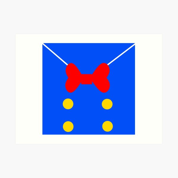 "Donald Duck Suit. " Art Print by Miggy1999 | Redbubble