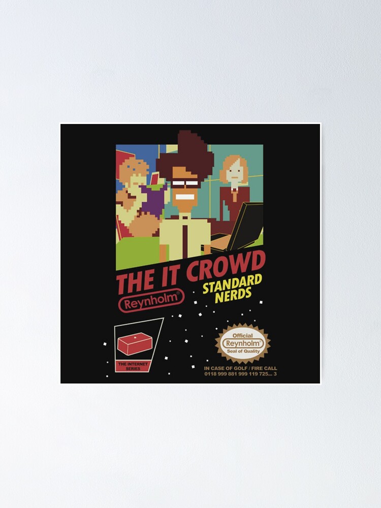 "it crowd" Poster by hazyceltics | Redbubble