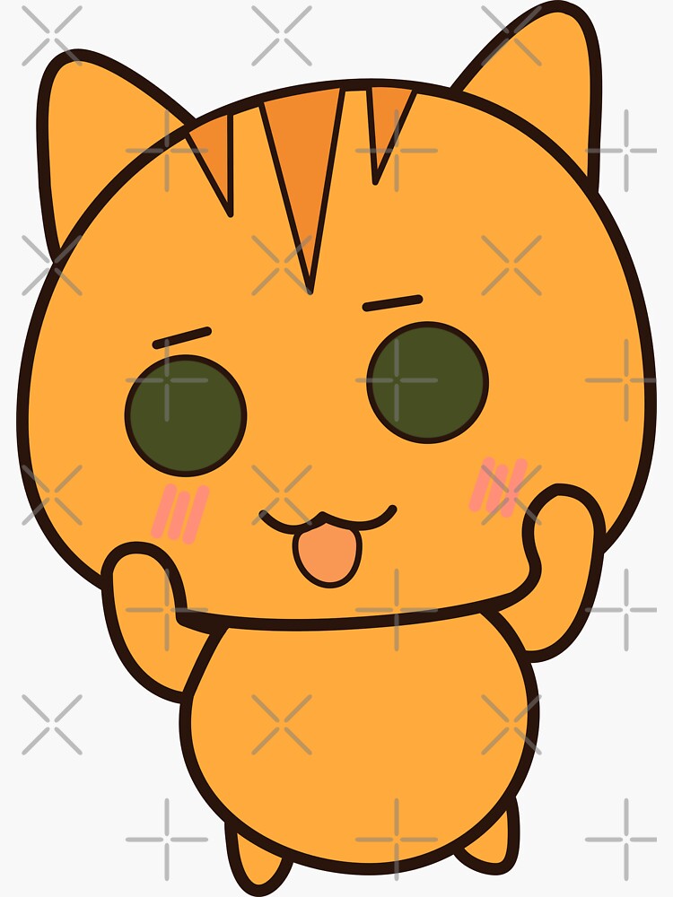 "Timmy sticks toungue out" Sticker for Sale by smitten-kittens | Redbubble