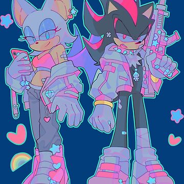 "Shadow The Hedgehog Cute " Sticker for Sale by LauraAquino | Redbubble