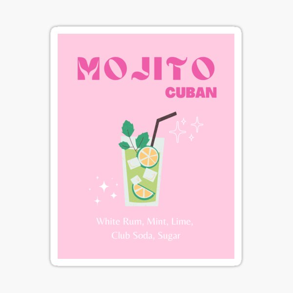 "Mojito, Cocktail, Drinks, Cocktail Art, Pink Cocktail, Preppy, Pink ...