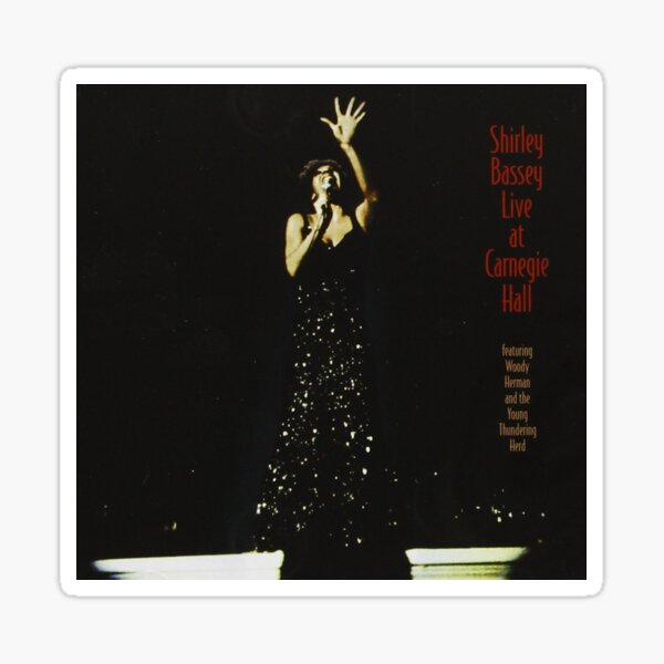 Shirley Bassey Live Poster Sticker For Sale By Brussouilisse Redbubble
