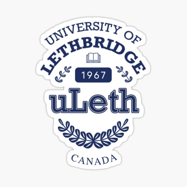 "University of Lethbridge (uLeth) " Sticker for Sale by CodyTode ...