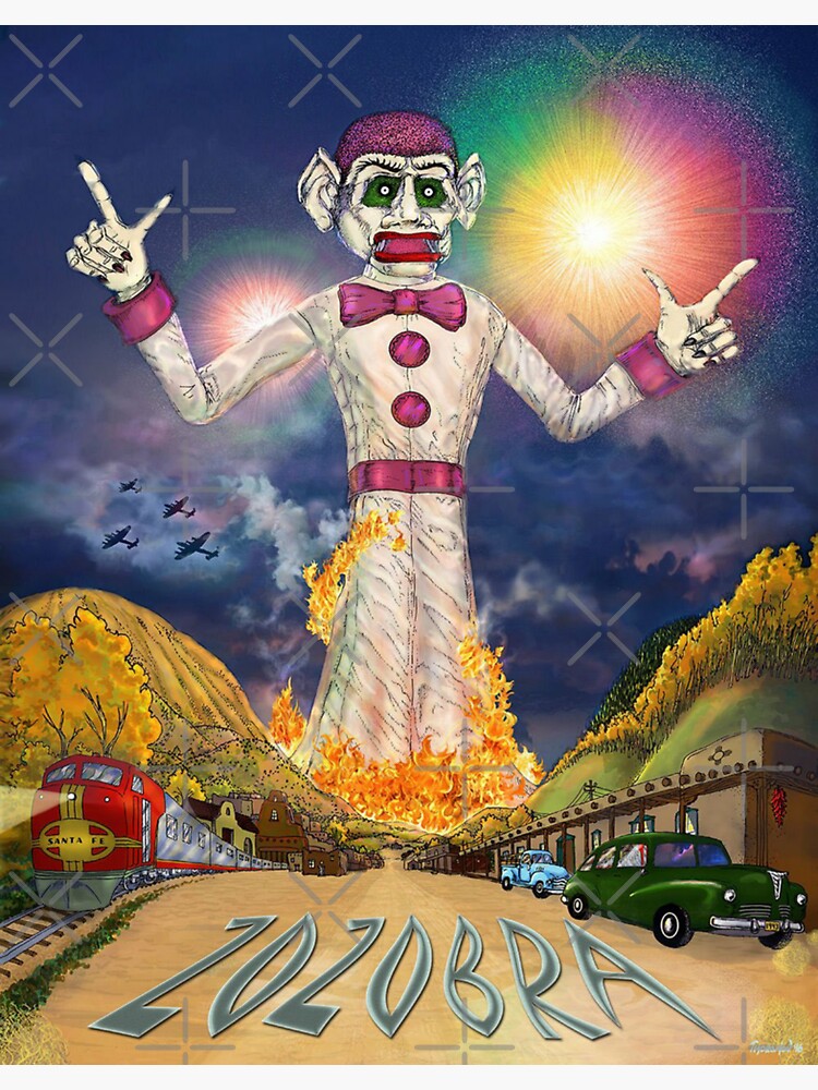 "Zozobra" Sticker for Sale by QARDY | Redbubble