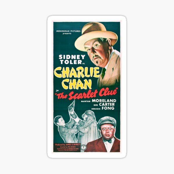 "Classic Hollywood Nostalgia The Scarlet Clue Charlie Chan Benson Fong ...