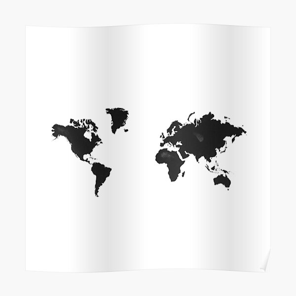 "Mapa Mundi" Poster for Sale by Meditanacor | Redbubble