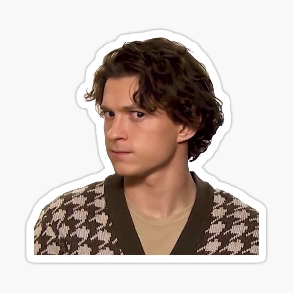 "Tom holland" Sticker for Sale by hala- | Redbubble