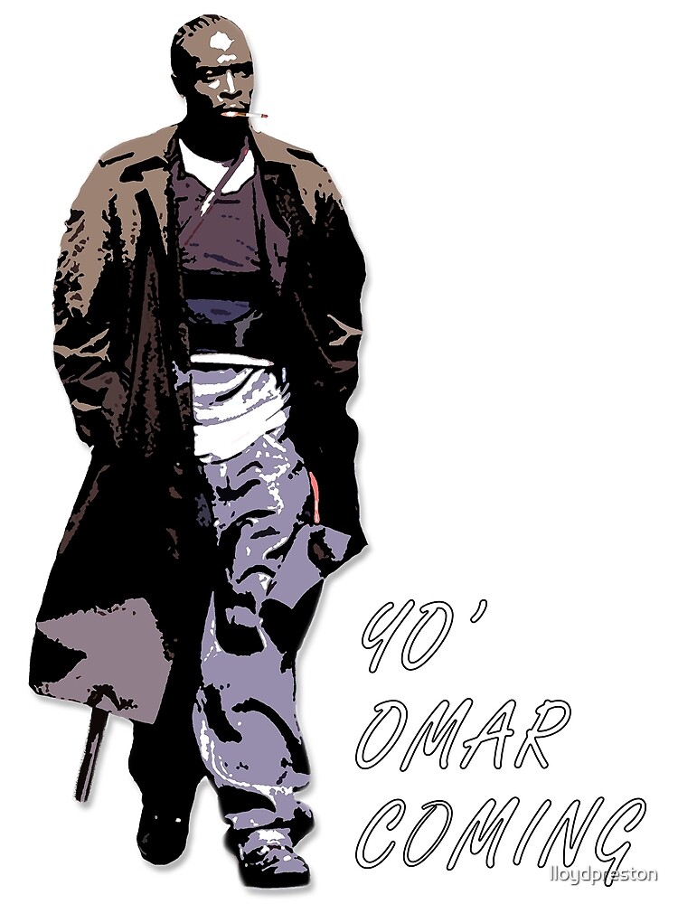 "Omar Little" Art Print by lloydpreston | Redbubble