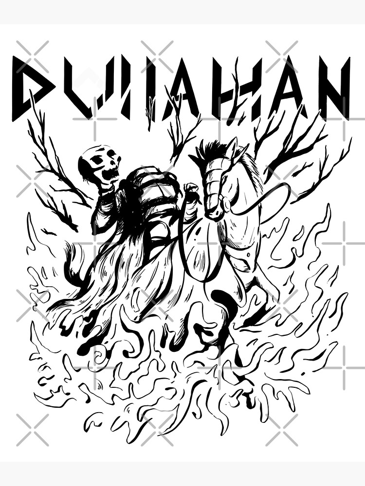 "Dullahan - Celtic" Poster for Sale by ArtTraveller94 | Redbubble