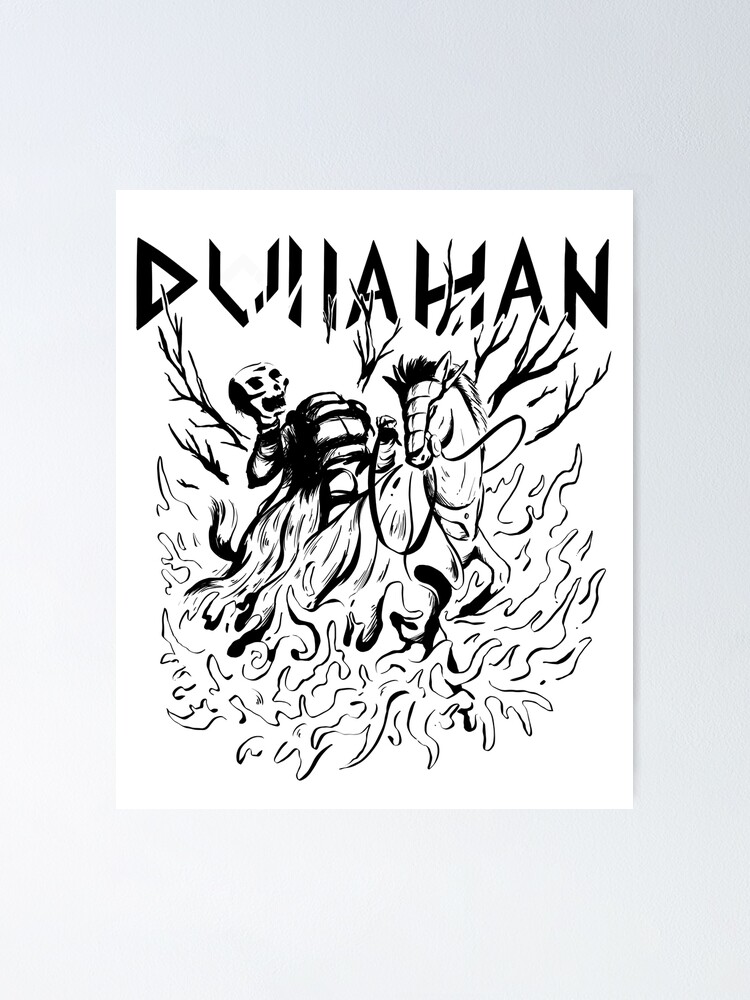"Dullahan - Celtic" Poster for Sale by ArtTraveller94 | Redbubble