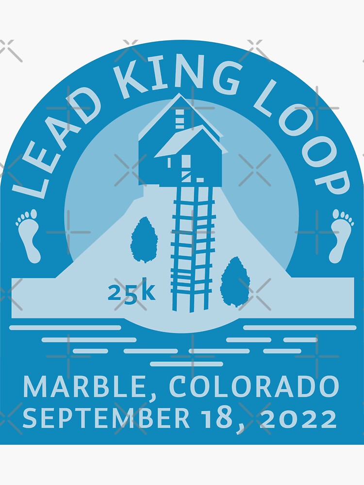 "Lead King Loop 2022 — pantone 2995 " Sticker for Sale by ...
