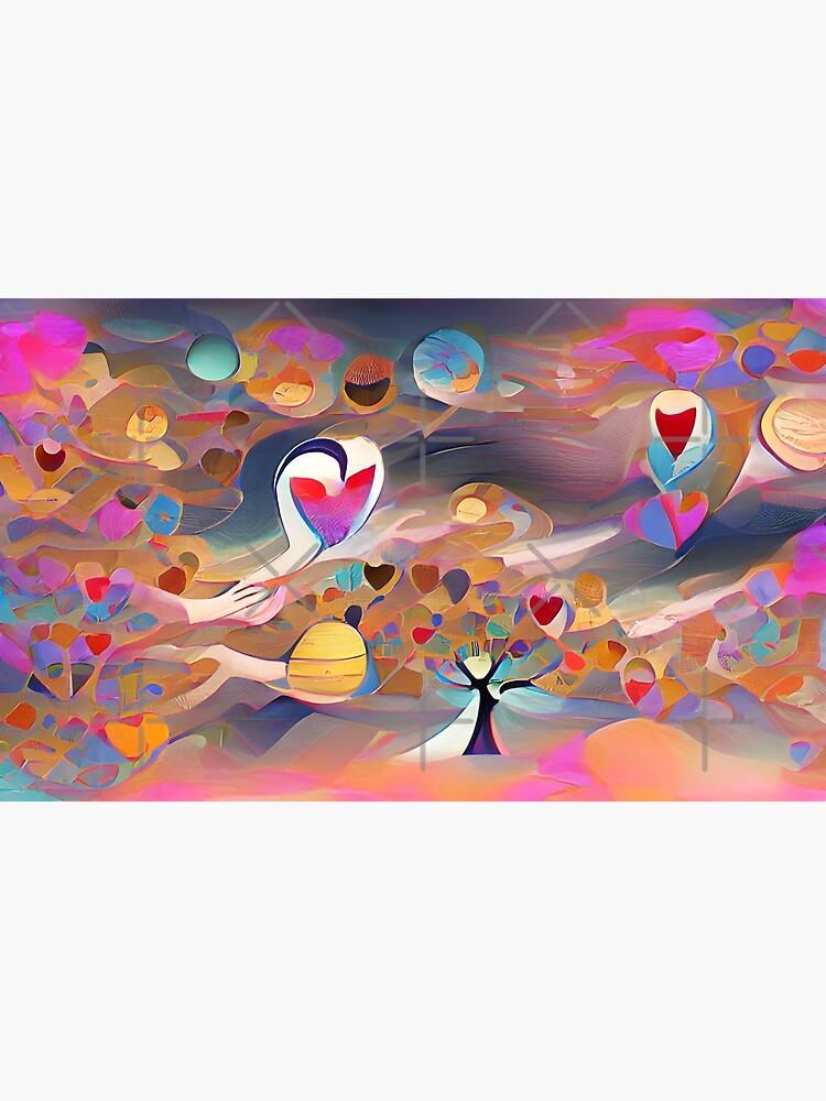 "A world of Love & Kindness Ai Painting" Poster for Sale by LiftOthers ...