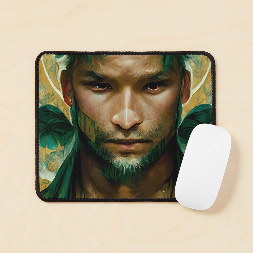 "roronoa zoro one piece anime artstation concept art" Mouse Pad for ...