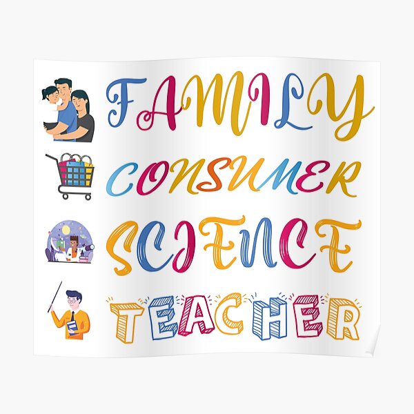 Póster «Profesor de Información sobre Ciencias de la Familia y el ...