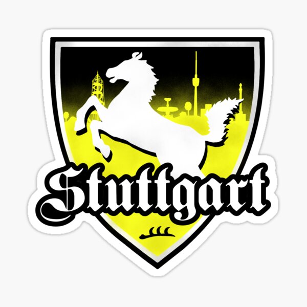 "Stuttgart Coat of Arms/Logo" Sticker for Sale by dennmon | Redbubble
