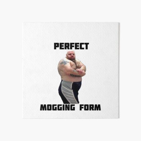 "Kyriakos Grizzly Kapakoulak | Perfect Mogging Form" Art Board Print ...