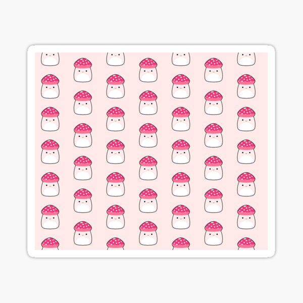 "Mushroom Squishmallow" Sticker for Sale by etsymerch | Redbubble